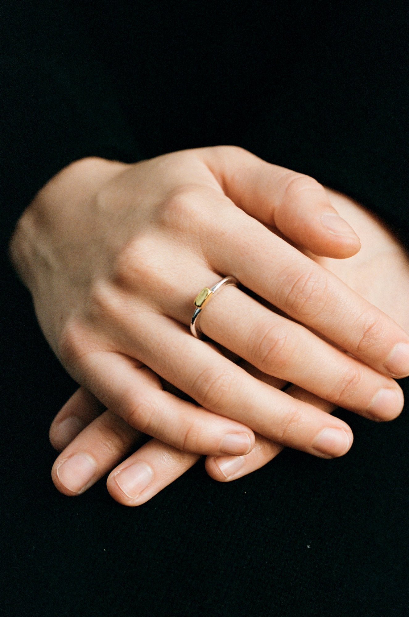 Gold Rectangle Ring Mix – ABOAB