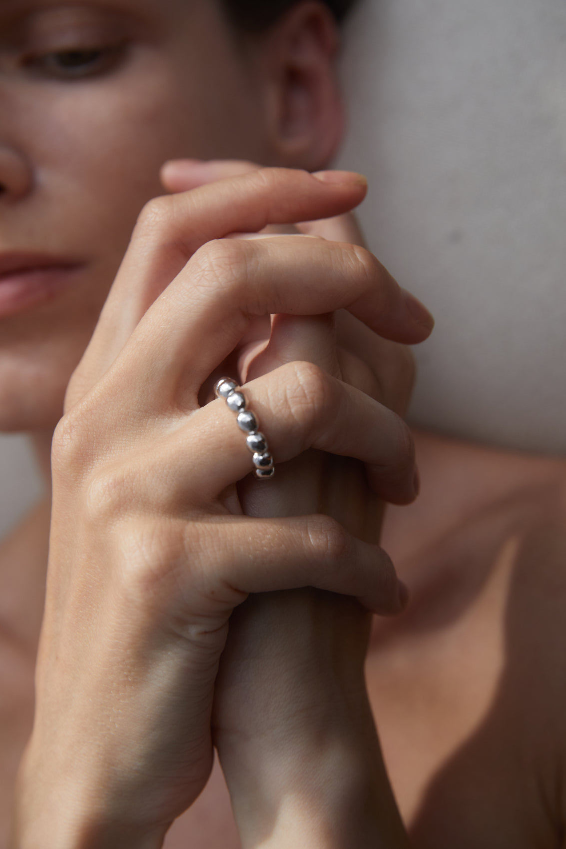 Ball on Ball Ring Silver – ABOAB