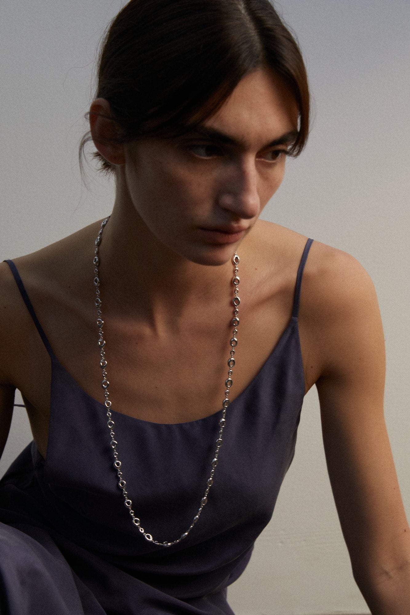 Bagel Long Necklace – ABOAB