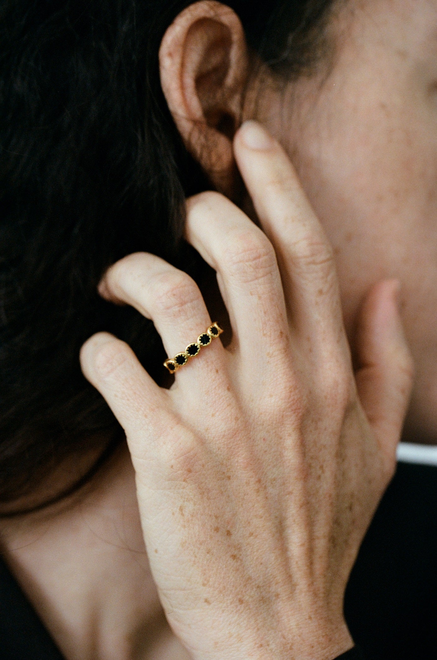 Black / Red Solar Ring – ABOAB